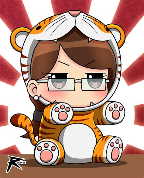 The Loud House Lady Ace Smol Tiger Amanda By Raishags On Deviantart