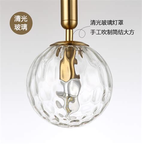 北欧卧室床头吊灯现代简约餐厅吧台客厅书房单头奶白圆球玻璃灯具 阿里巴巴