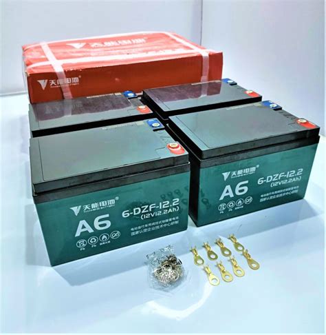 Ebike Battery 48volts 122ah 4 Pieces 12volts 122ah Sealed Lead Acid
