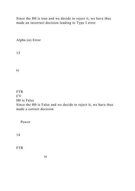 Hypothesis Testing Statistical Significance1hypodocx