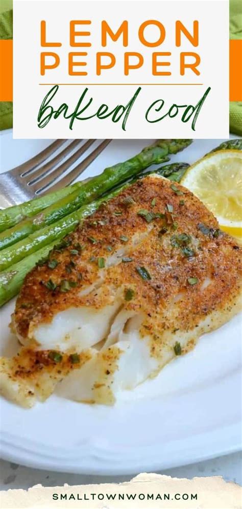 Lemon Pepper Baked Cod Artofit