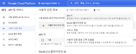구글 번역 Api Key 발급 방법