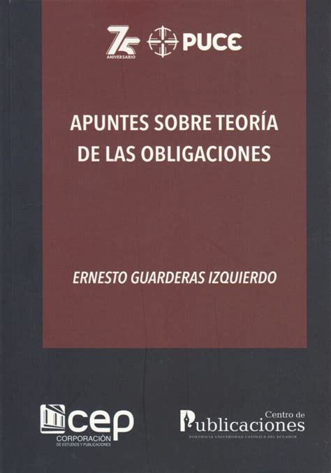 Apuntes Sobre Teoría De Las Obligaciones Librería Jurídica Oni