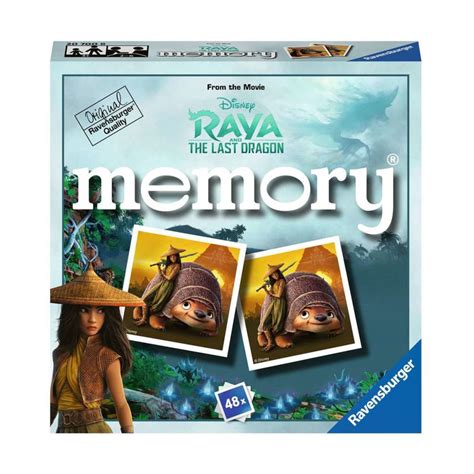 Raya And The Last Dragon Mini Memory Game 20700 Character Brands