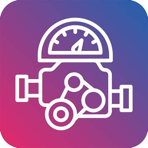 Premium Vector Engine Performance Icon Style