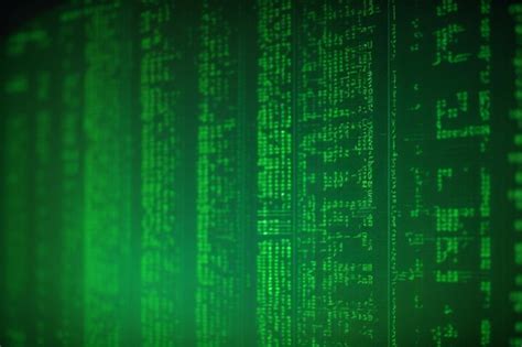 Premium Photo Digital Binery Codes Wallpaper Hd