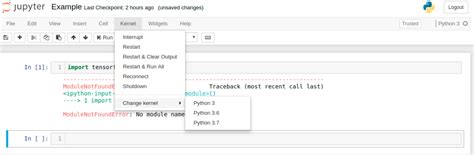 Making Multiple Python Minor Version Kernels Available In Jupyter
