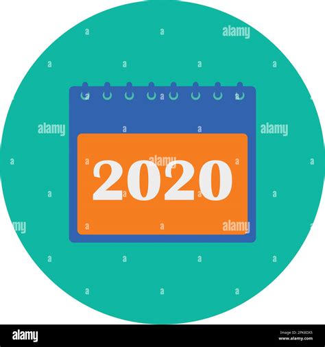 Calendar Icon Button Style Vector EPS Stock Vector Image Art Alamy