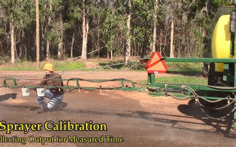 Sprayer Calibration Panhandle Agriculture