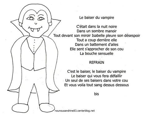Comptine Halloween Le Baiser Du Vampire