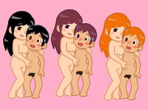 三人のショタっ子が裸の母親たちのおしりふりふり体操を見て一緒に体操しながらオムツの中で精通を迎えてしまうお話 オナラプップー Dlsite 同人 R18