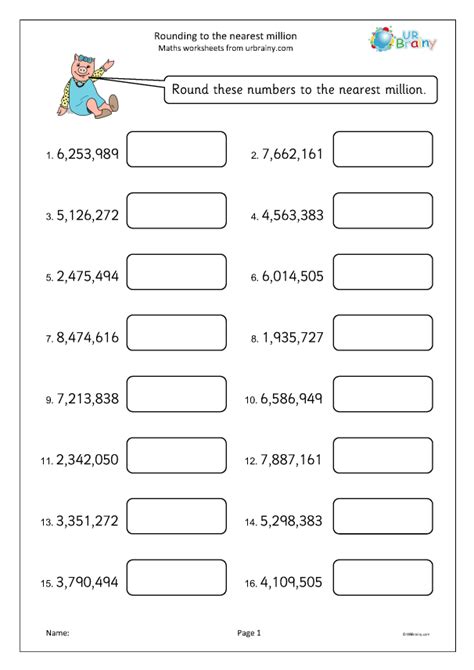 Activity Rounding Whole Numbers Pdf 43 Off