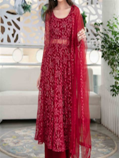Buy Label Shaurya Sanadhya Ethnic Motifs Embroidered Sequinned Kurta