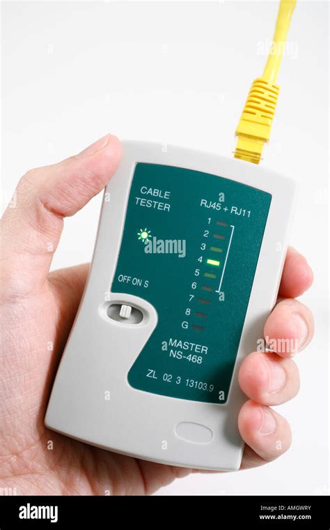Network Cable Tester Hi Res Stock Photography And Images Alamy
