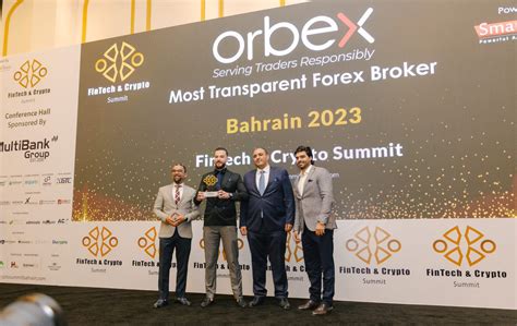 Orbex Awarded Most Transparent Forex Broker 2023 Orbex