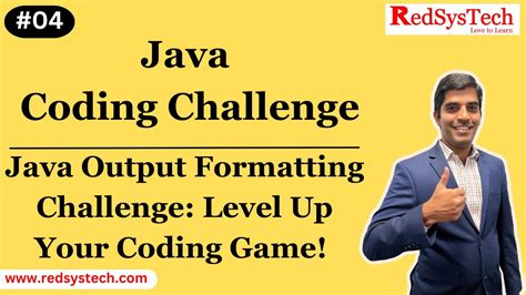 java output formatting challenge level up your coding game 🔥 core