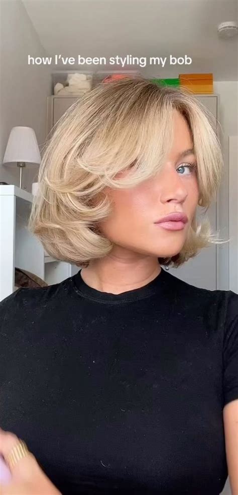 Sassy Short Hairstyles For Modern Elegance Blonde Layered Bob And Curls