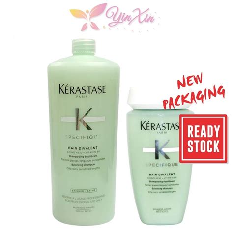 Kerastase Specifique Bain Divalent Balancing Shampoo Ml Ml Shopee Malaysia