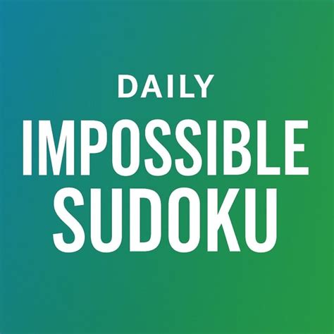 Impossible Sudoku Wausau Pilot And Review Impossible Sudoku Wausau Pilot And Review