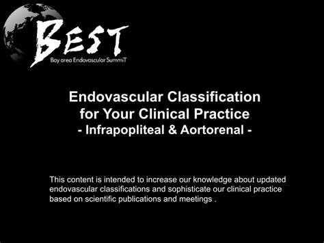 Pdf Endovascular Classification For Your Clinical Practice Dokumen Tips