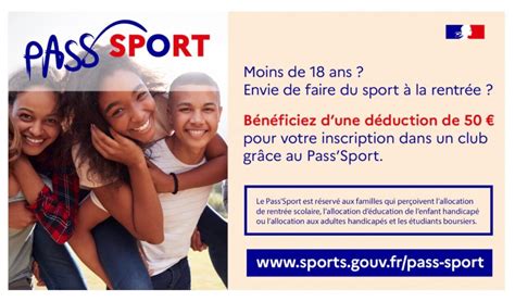 Le Passsport Une Aide Pour Les Jeunes Qui Veulent Faire Du Sport