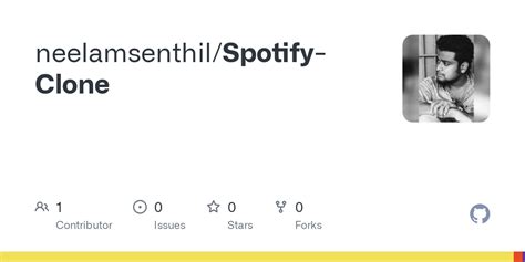GitHub Neelamsenthil Spotify Clone