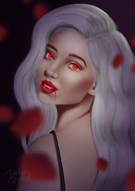 Vampire Girl Sketches