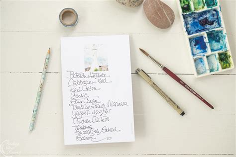 New Watercolor Notepads Finding Silver Pennies