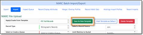 Import Templates