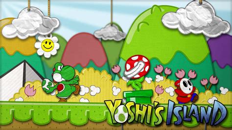Super Mario World 2 Yoshis Island Wallpapers Wallpaper Cave
