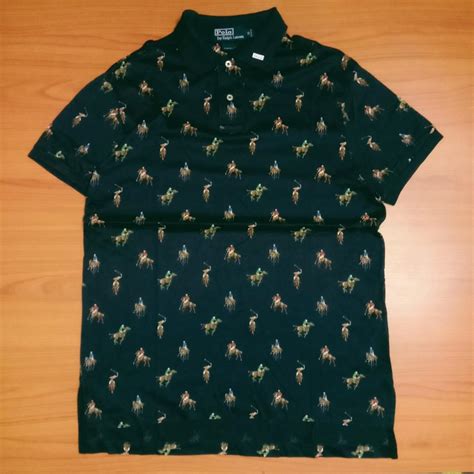 Polo Shirt Ralhp Lauren Fesyen Pria Pakaian Atasan Di Carousell
