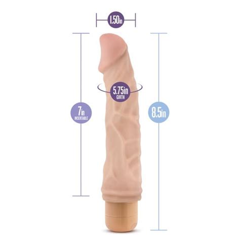 Cock Vibe 6 Vibrating 9 Inches Dong Beige On Literotica