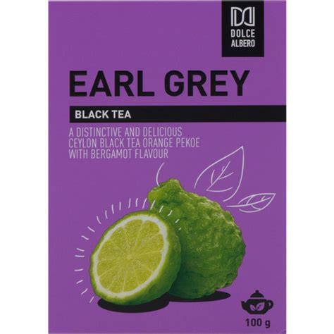 Чай черный Dolce Albero Earl Grey 100 г - купить с доставкой по ...