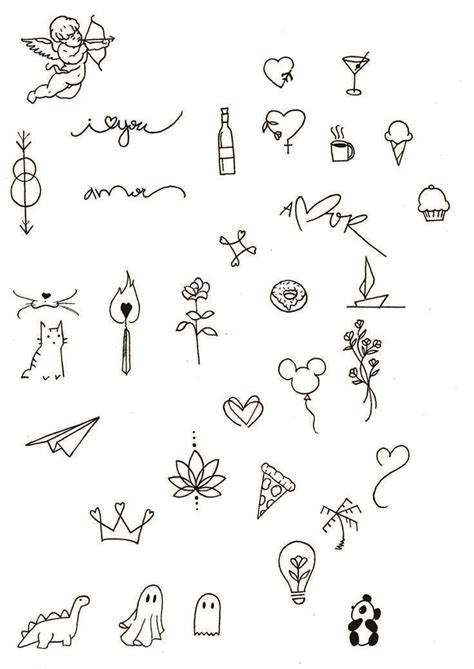 Dibujos De Tatuajes Faciles