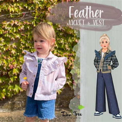 Girls Jacket Pattern Etsy