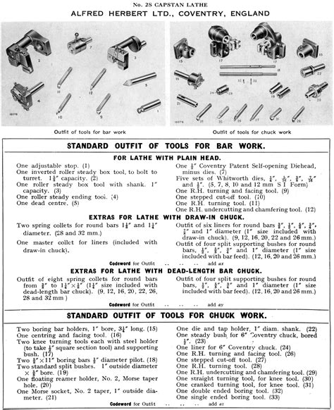 Herbert 2s Capstan Lathe