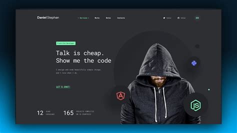 Personal Portfolio Website Using Html And Css Step By Step Tutorial