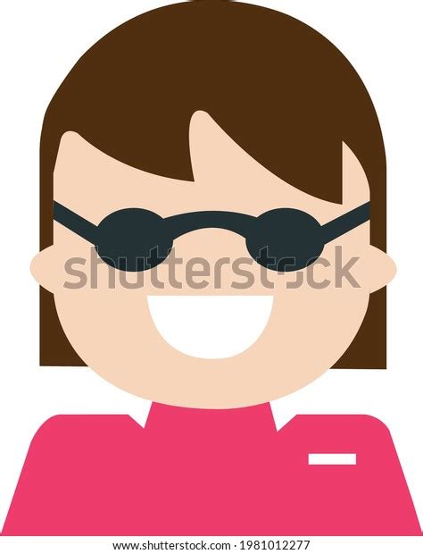 Female Teacher Smiling Teacher Smiling Happy Stock Vector Royalty Free 1981012277 Shutterstock