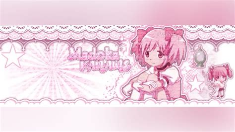 Madoka Kaname Header 2 2 In 2025 Cute Patterns Wallpaper