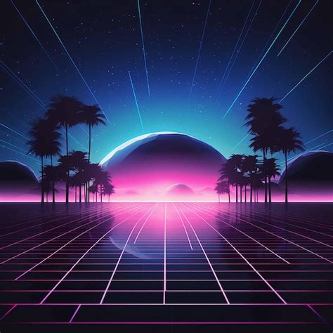 Synthwave Graphics Images Free Download On Freepik