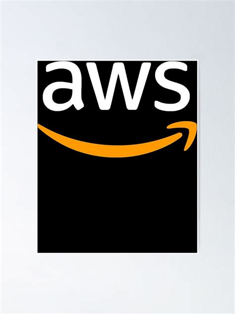 AWS Logo Amazon Web Services Logo Poster For Sale By