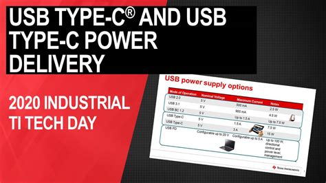 Understanding USB Type C Connectors And USB Power Delivery To Maximize Industrial Designs