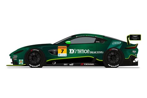 Dstation Racing Amr発進！ アストンマーチン・バンテージgt3と藤井＆jpの強力コンビでgt300参戦 スーパーgt