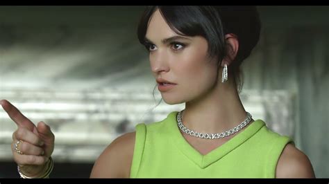 Lily James Natural Diamond Jewelry Lookbook On Set Youtube