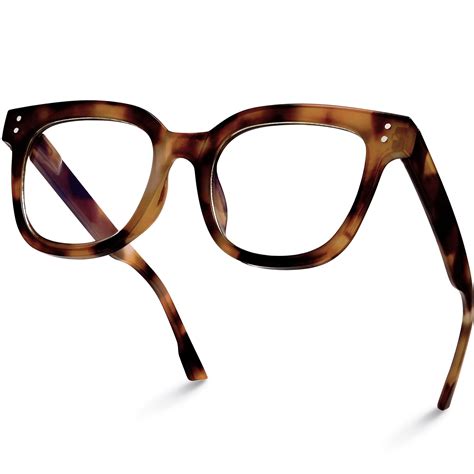 Miyya Oversized Blue Light Glasses For Woman Fashion Computer Screen