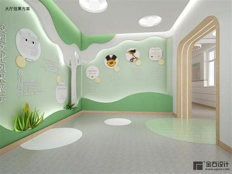 幼儿园墙面设计——一墙一处皆教育 知乎