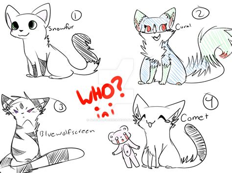 Cat Ocs Which Is The Best By Bluewolfscreen On Deviantart
