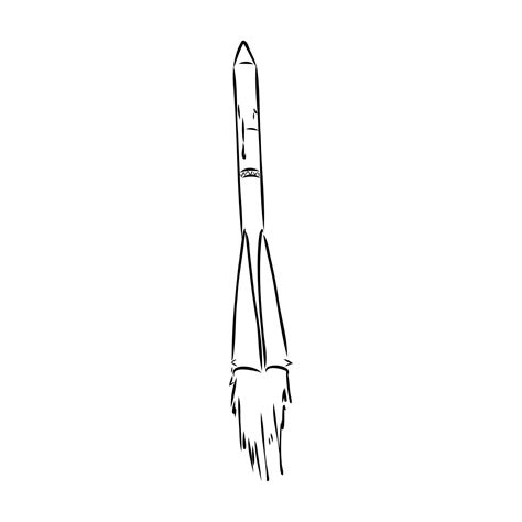 Spaceship Vector Sketch 36438492 Vector Art At Vecteezy