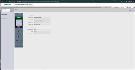 Siemens Plc Web Server For S71500 In Tia Portal Accessing Your Plc