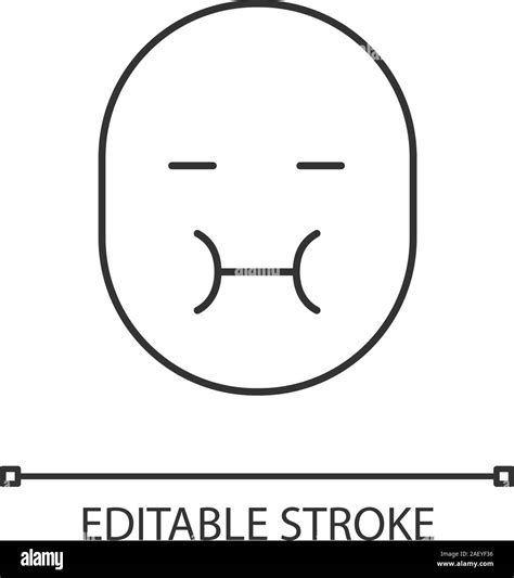 Licône De Linéaire Fine Ligne Illustration Symbole De Contour Vector Isolated Silhouette